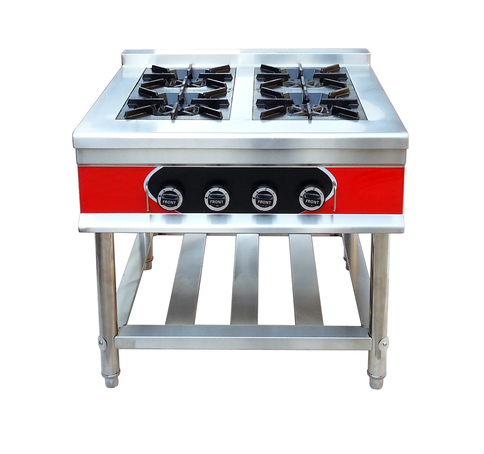 GRT-4W Stainless Steel Free Standing 4 Burner Gas Stove- Buy High ...