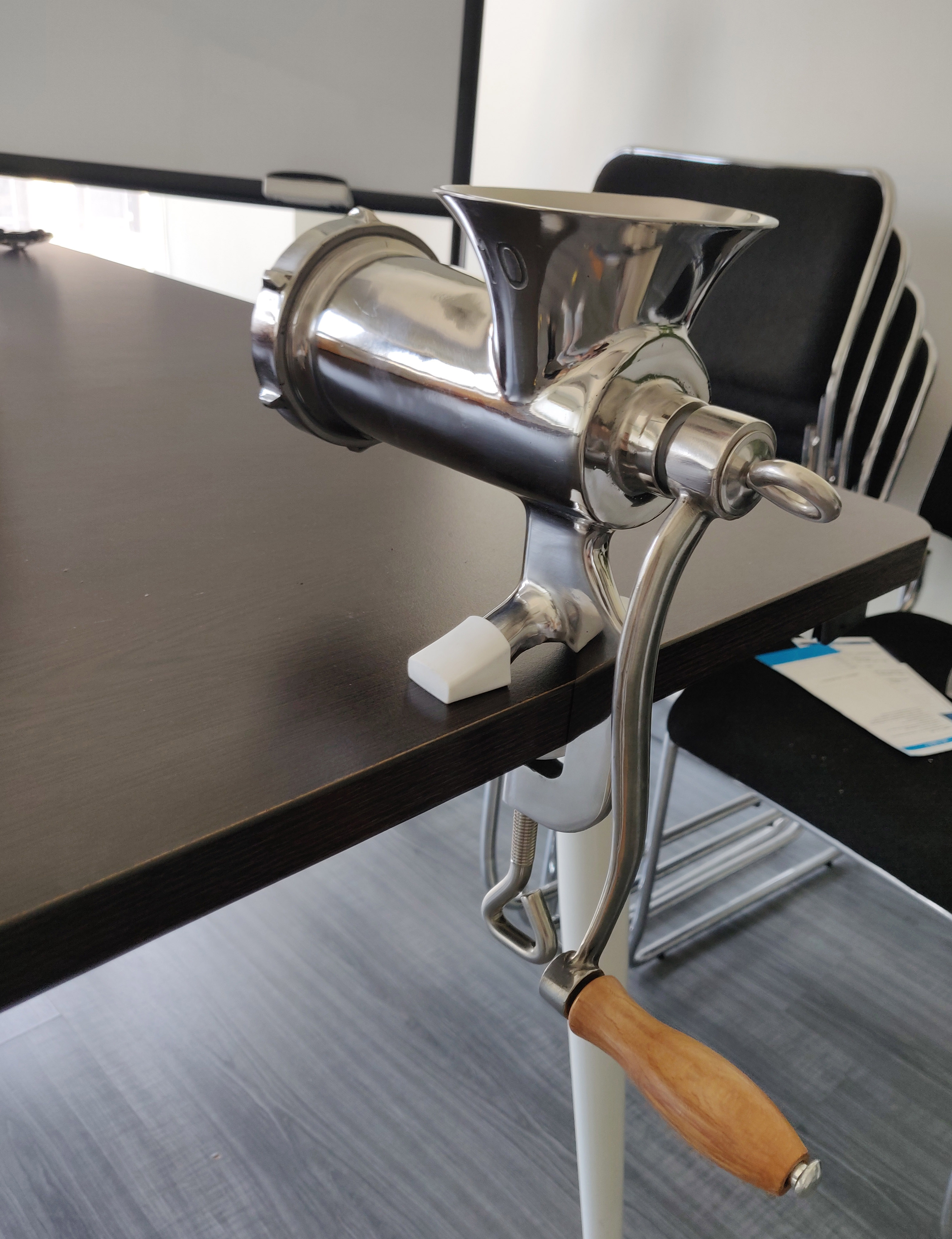 GRT-#10 Stainless Steel Hand Operated Porkert Meat Mincer Manual Meat ...